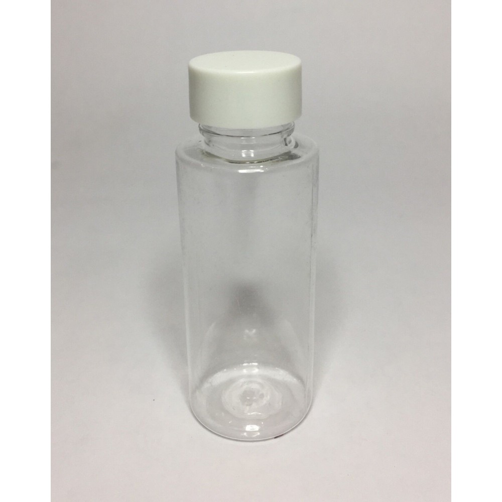100ml Bottle with White Smooth Cap