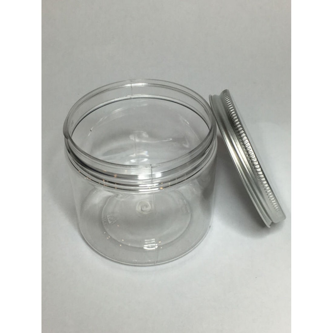 150ml Clear jar with Aluminium Lid