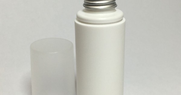100ml White Overcap Bottle With Aluminium Cap