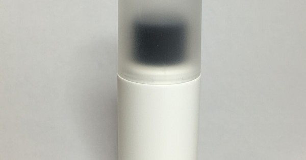 100ml White Overcap Bottle With Black Cap
